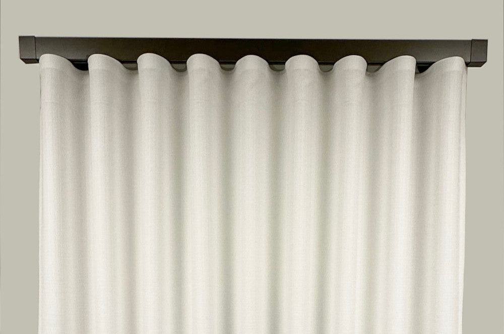 Tango Wave Fold Panel – Curtain Rod Connection
