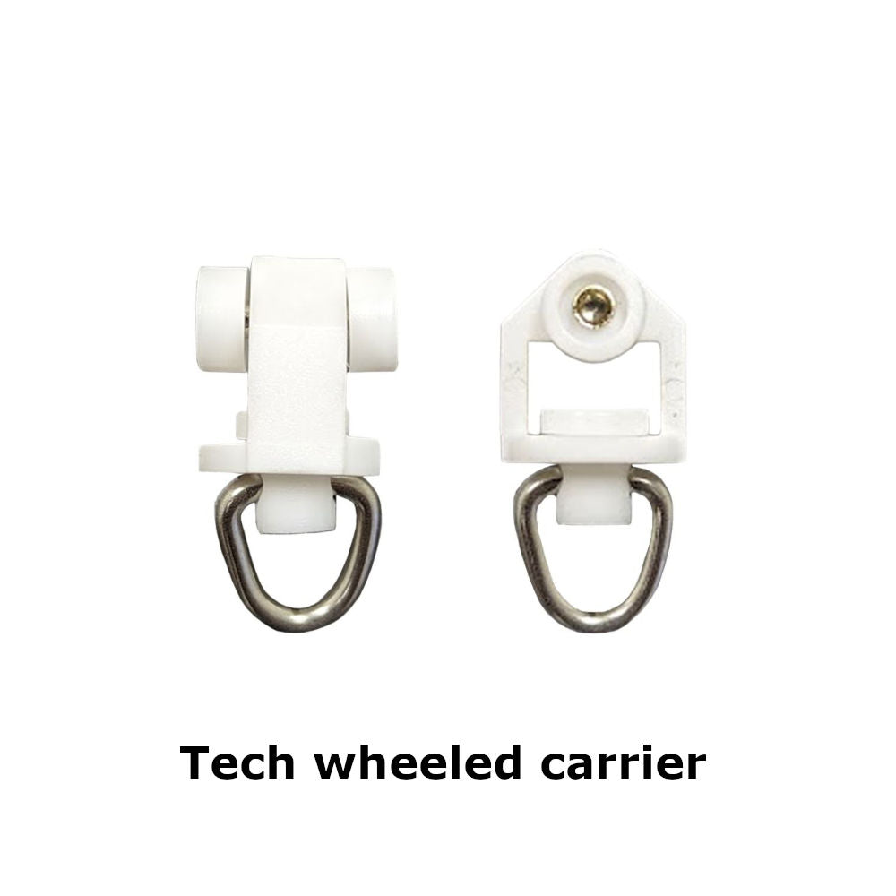 Tech wheeled carrier – Curtain Rod Connection