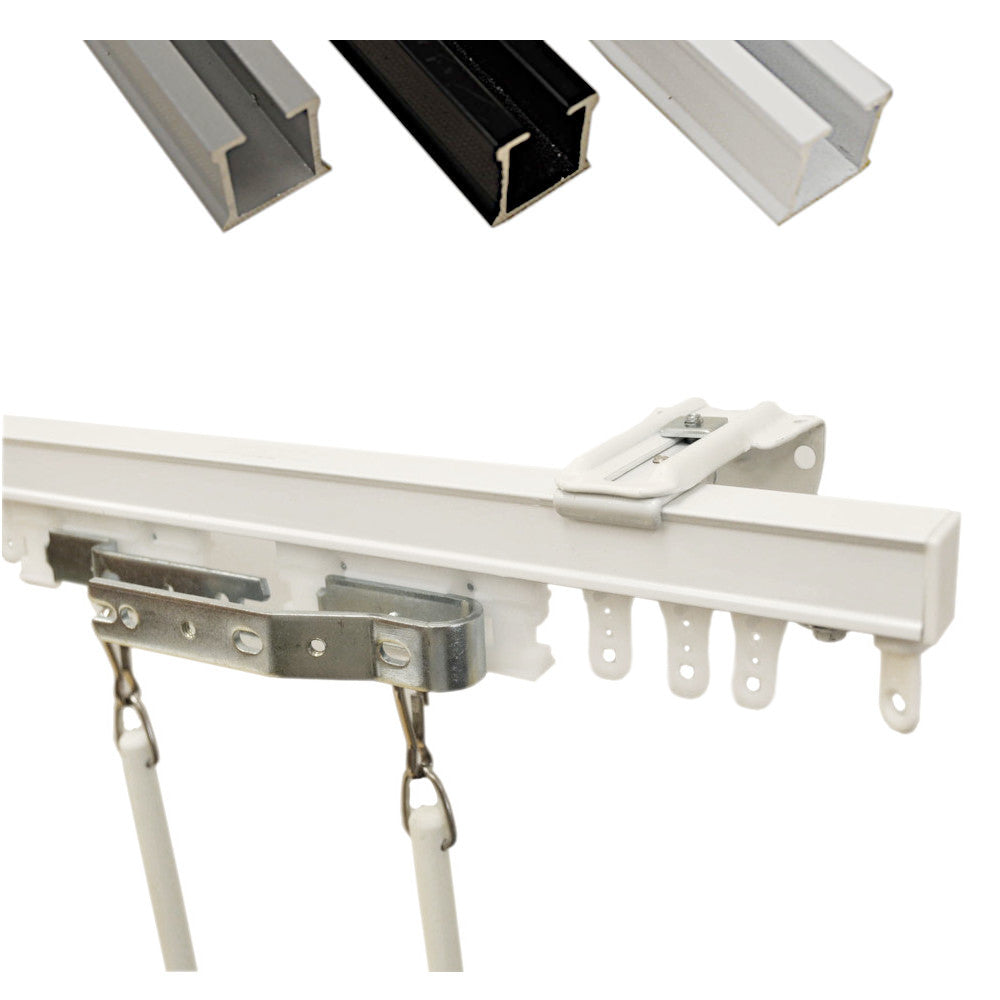 Drapery and Curtain Track Systems - Wall and Ceiling Mounted – Curtain ...