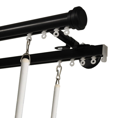Double Curtain Track Sets – Curtain Rod Connection