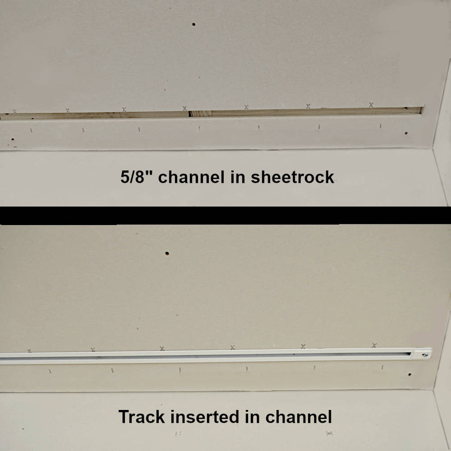 KS Recessed Curtain Track – Curtain Rod Connection