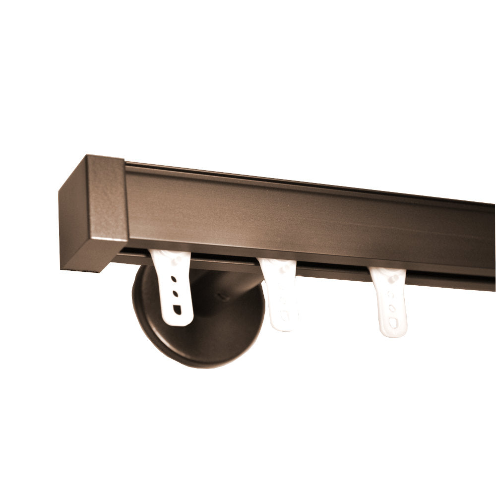 Nexgen Single/Double Traverse Rod Set – Curtain Rod Connection