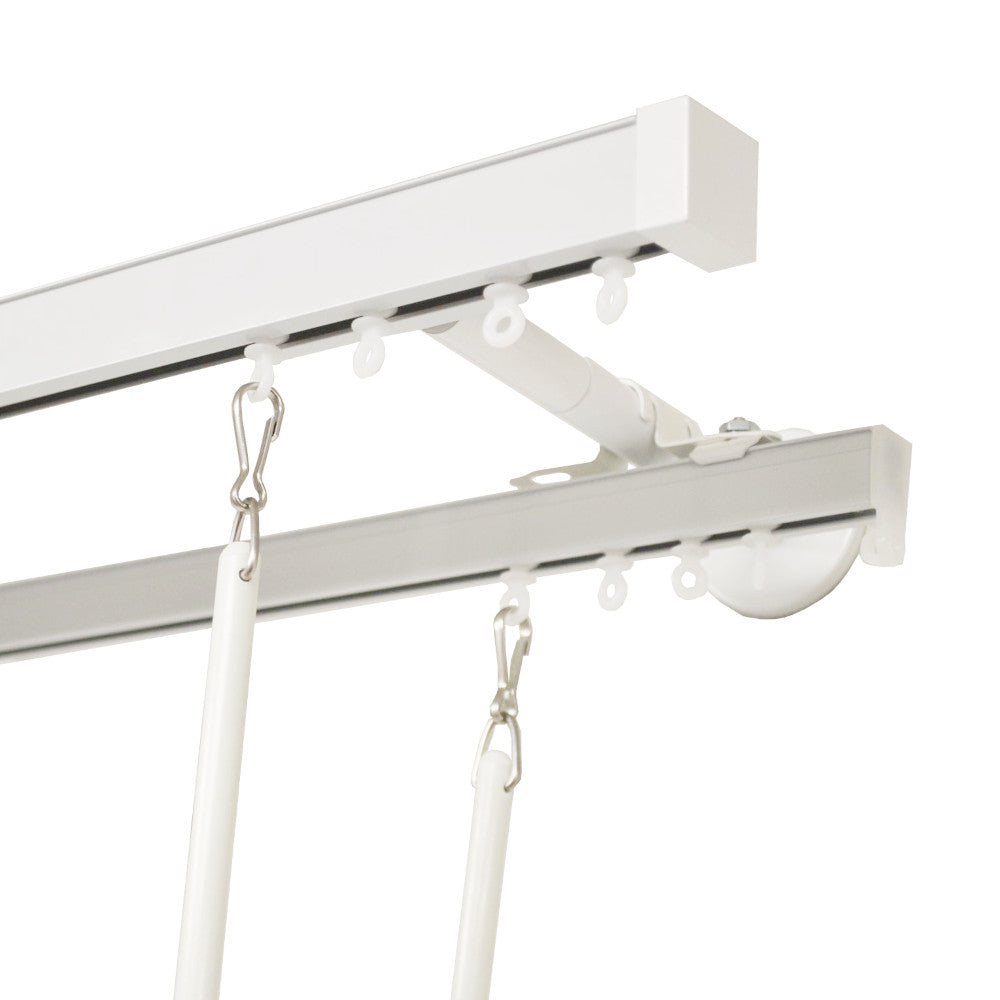 Nexgen/Euro Double Traverse Rod Set – Curtain Rod Connection