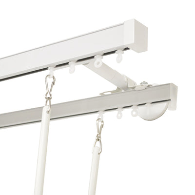 Double Curtain Track Sets – Curtain Rod Connection